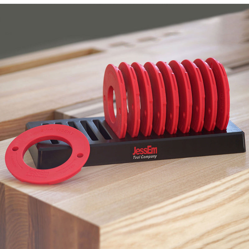 JessEm 10 Pc Router Table Insert Ring Kit with Storage Case | Woodcraft
