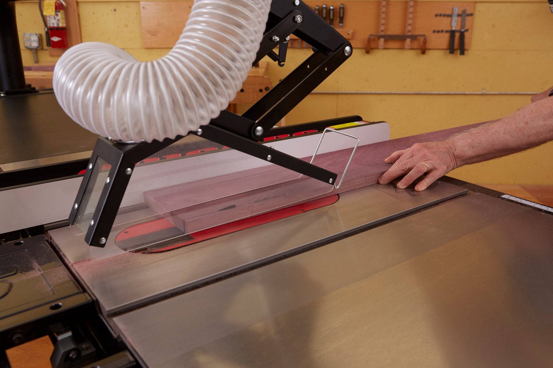 Sawstop Floating Overarm Dust Collection Guard | Woodcraft