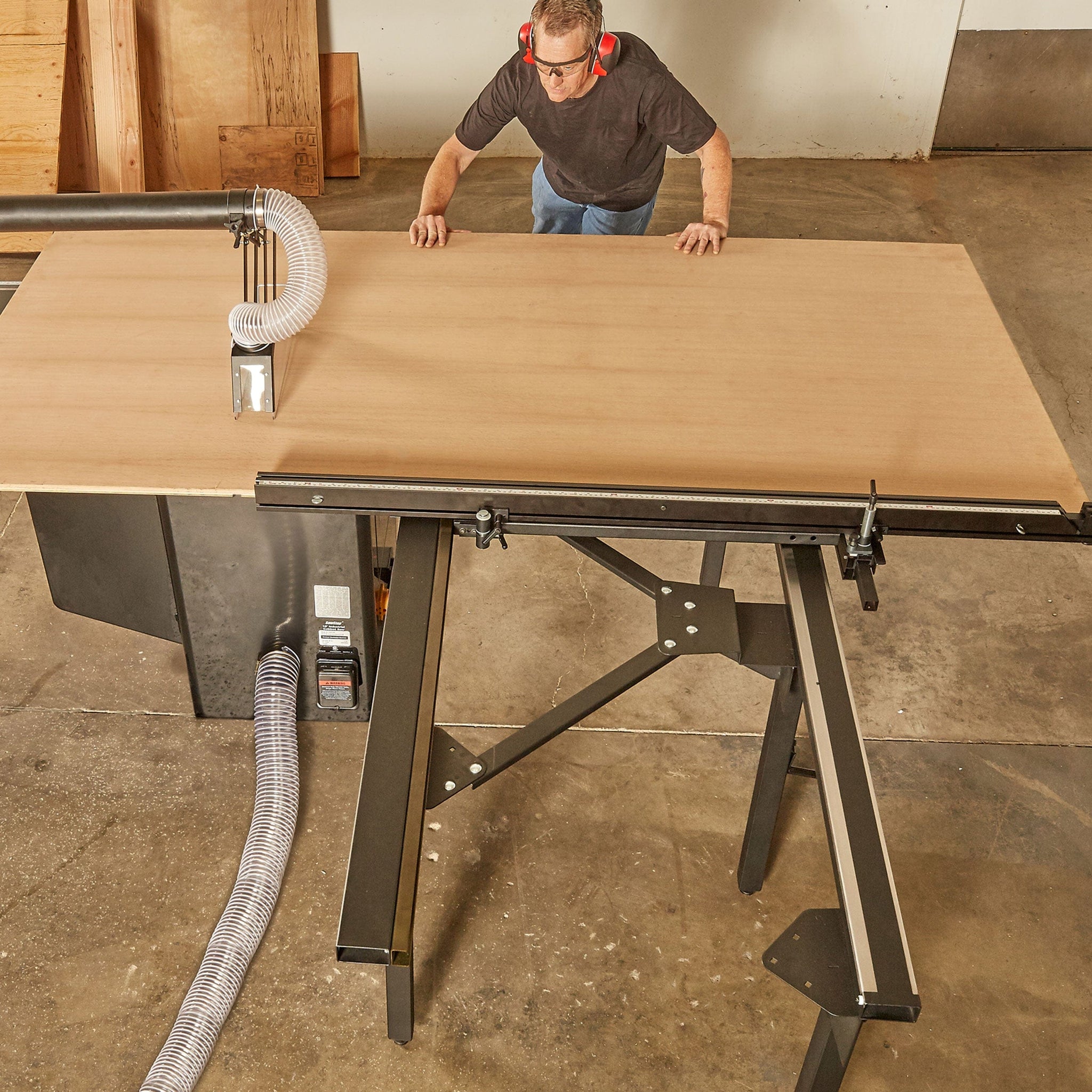 Now available at Woodcraft.com, SawStop Large Sliding Table