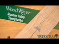 WoodRiver Router Inlay Template | Stitch | Woodcraft