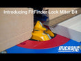 Microjig - FITFINDER Lock Miter Router Bit | Woodcraft