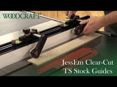 JessEm Table Saw Clear Cut TS™ Stock Guides | Woodcraft